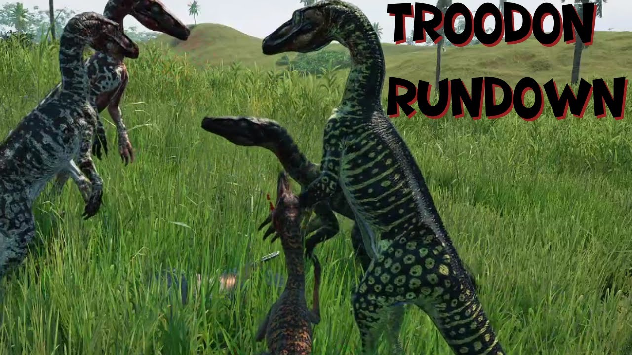 Update 6.5 Stress Test: Troodon Rundown | The Isle Evrima - YouTube