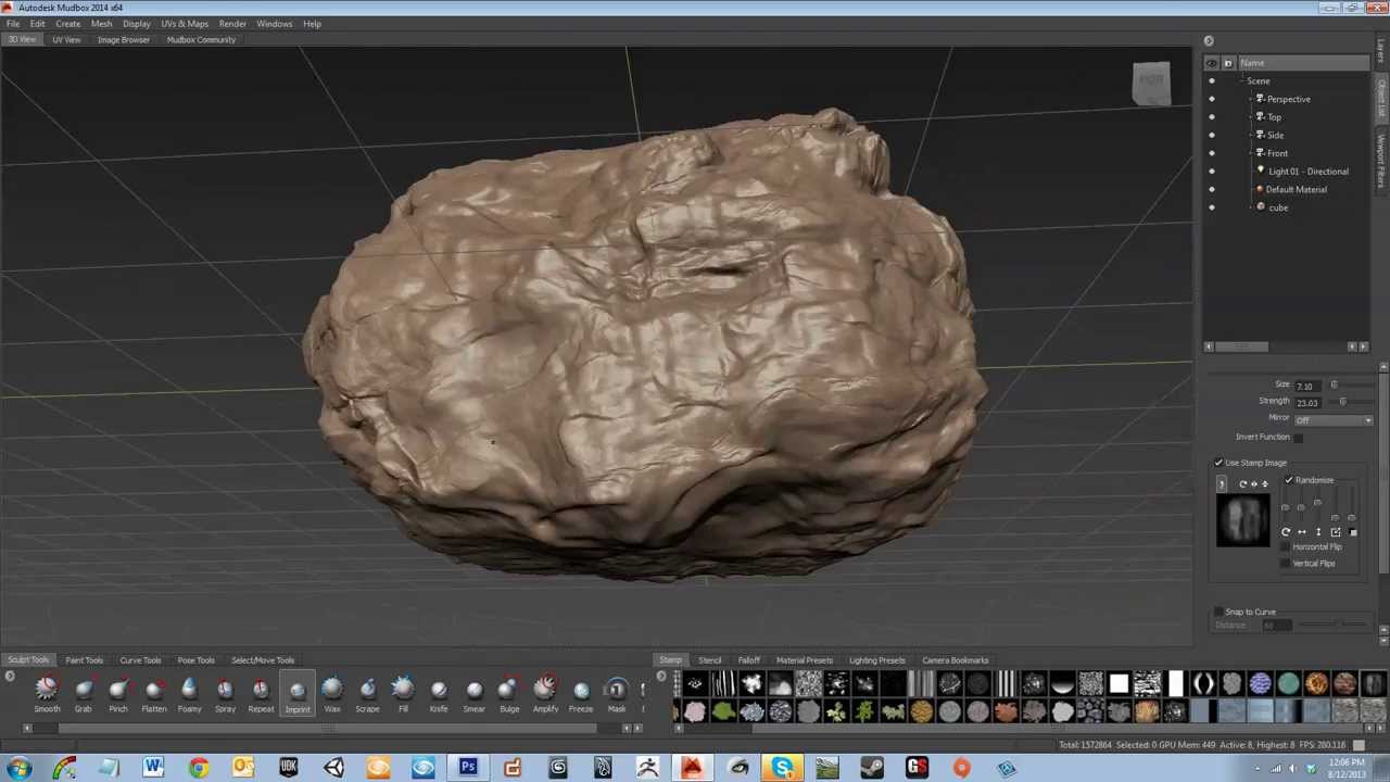 Environment Art Part 2 - High Poly Modeling - YouTube
