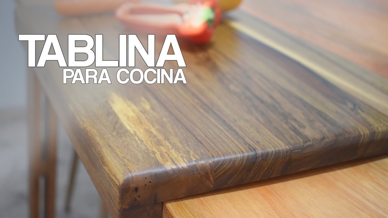 TABLINA PARA COCINA - PROYECTO MUEBLE - YouTube