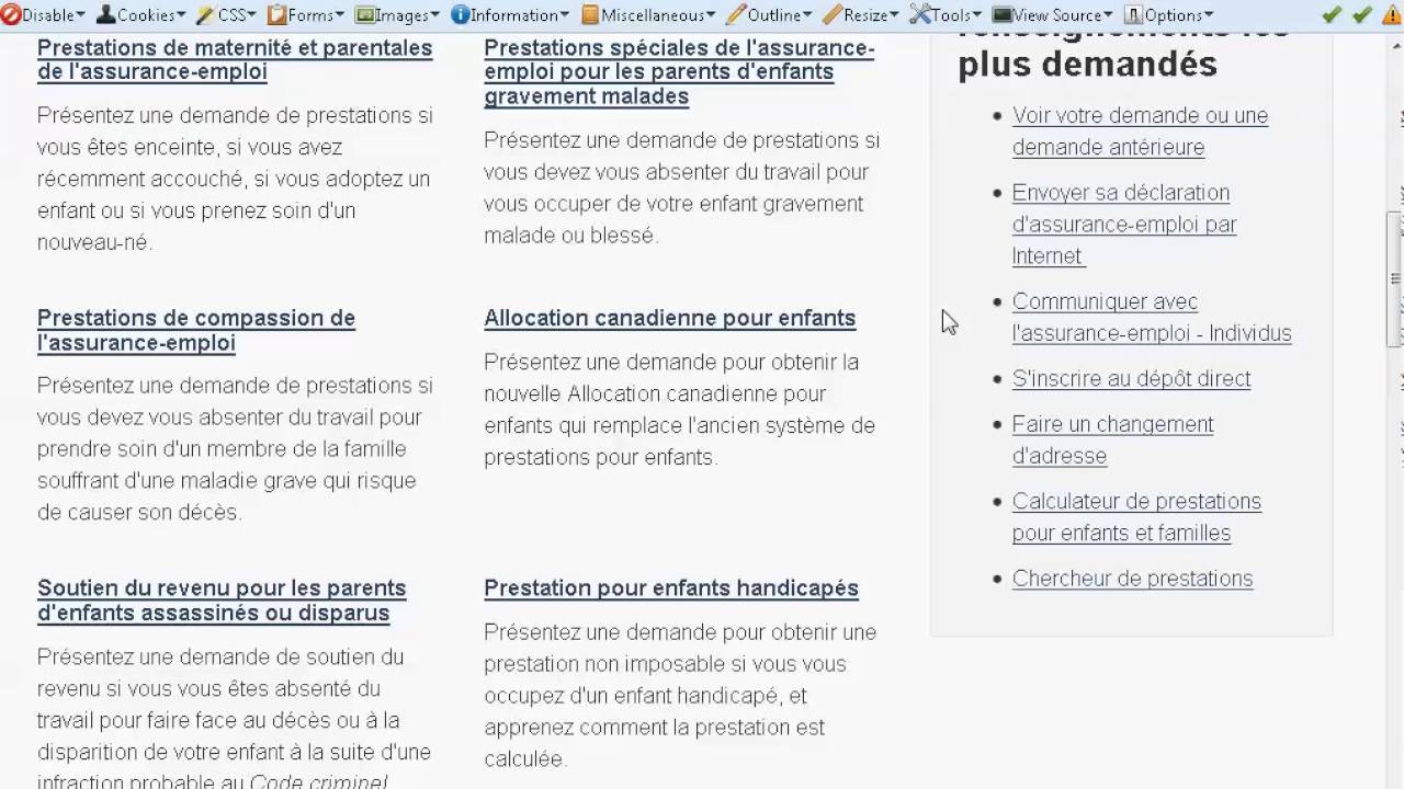 JAWS navigating a webpage using headings & regions - YouTube