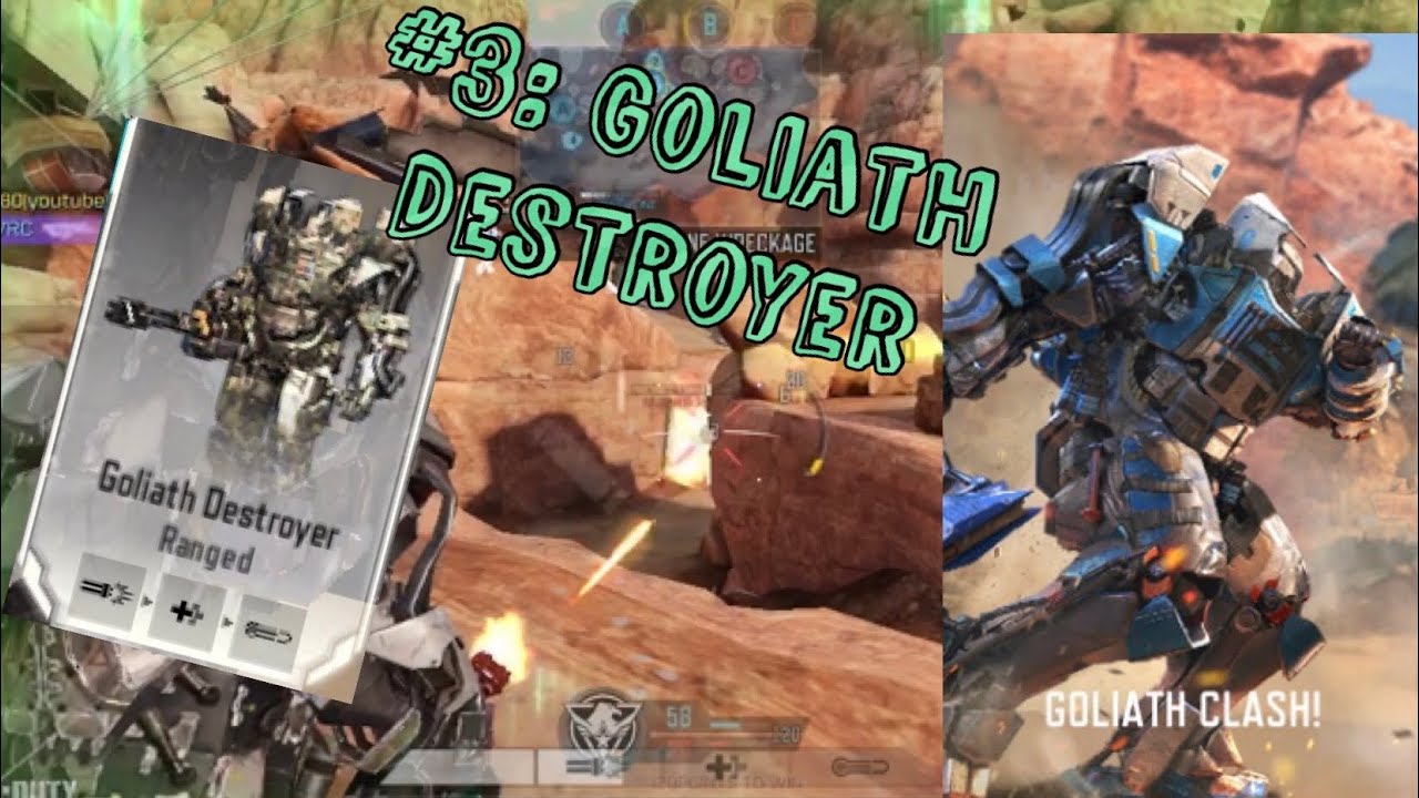 Goliath Clash #3: Goliath Destroyer | Call of Duty: Mobile | codm - YouTube