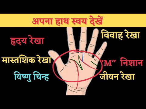 apna hath kaise dekhe।।palmistry reading।।hastrekha kaise dekhe# ...