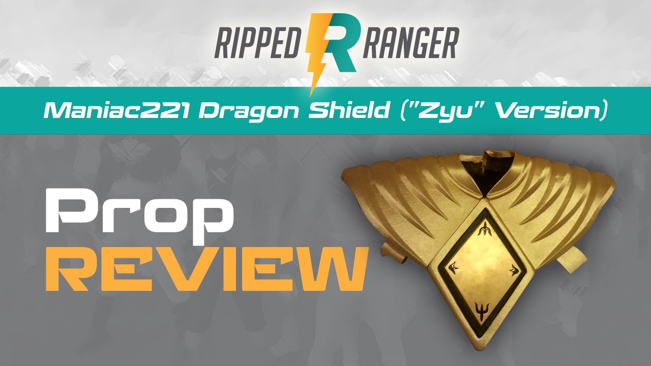 Power Rangers Green Ranger Dragon Shield Review - YouTube