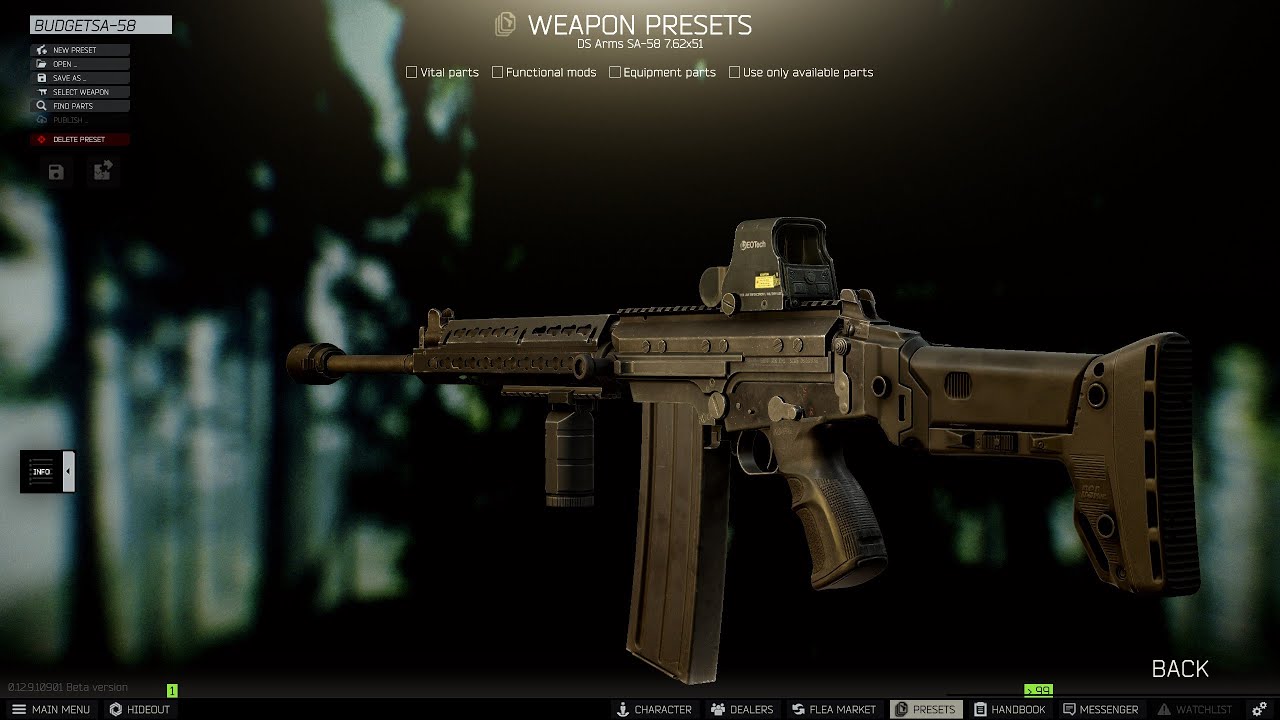 Escape From Tarkov Budget Meta SA-58 Build - YouTube