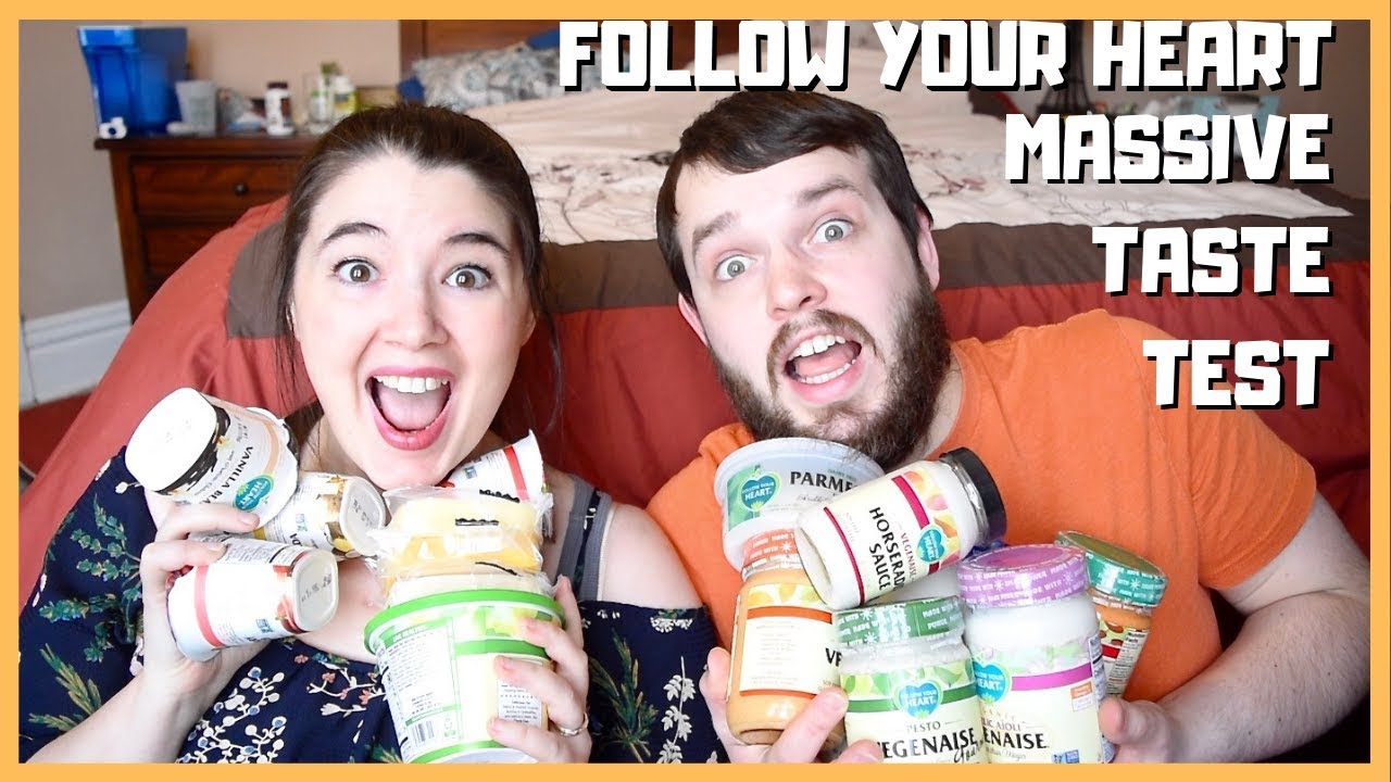 FOLLOW YOUR HEART TASTE TEST - YouTube