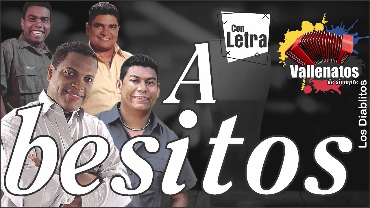 A Besitos - Los Diablitos - Con Letra (Video Lyric) - YouTube