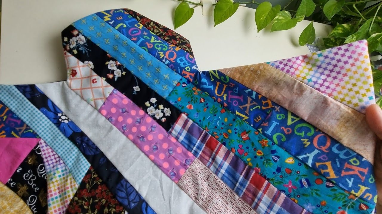 Anyone Can Do Amazing Patchwork Ideas| Scrap Fabric Project | Sewing ...