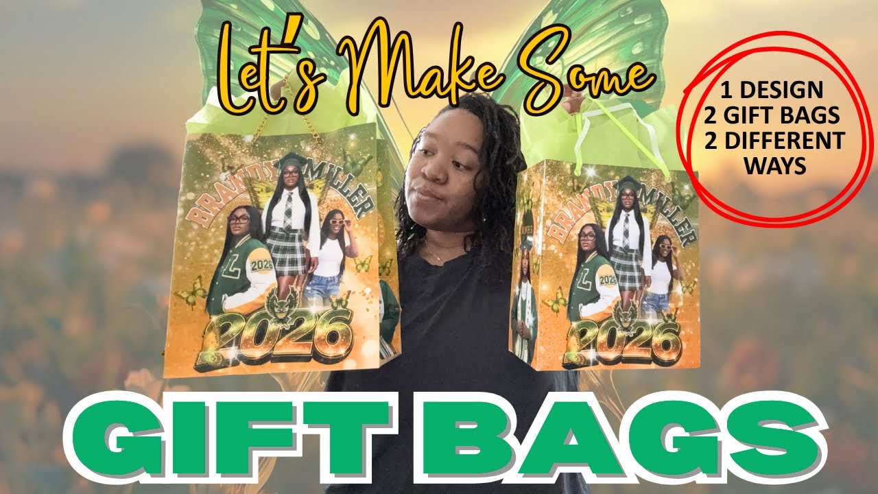 Gift Bag Assembly Tutorial | 1 Design 2 Gift Bags 2 Different Ways ...