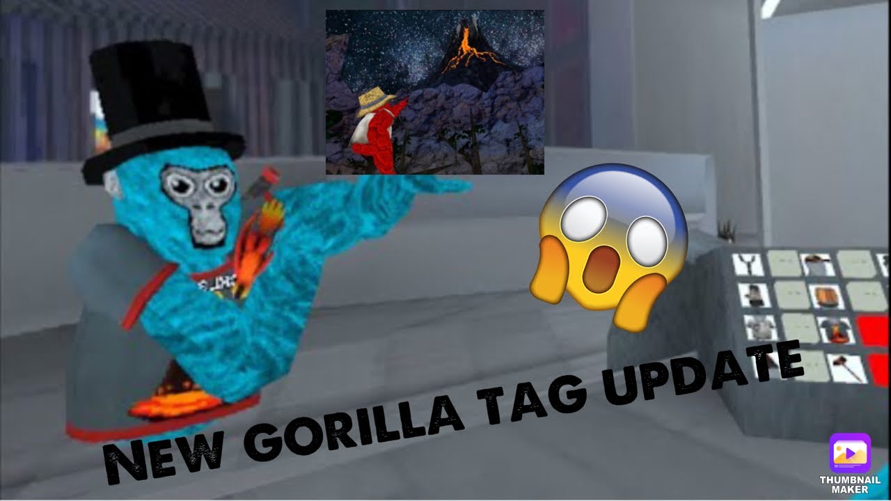 New gorilla tag update ( first gorilla tag video ) - YouTube