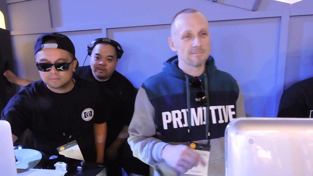 Dj Revolution & King Tech at Pioneer Dj Booth Namm 2016 - YouTube