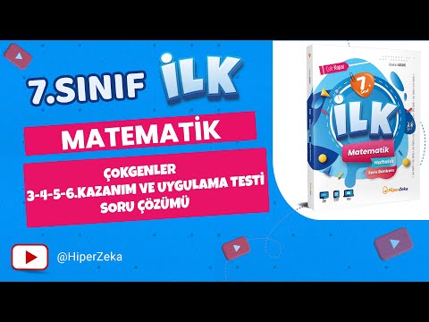 7.Sınıf İlk Matematik - Çokgenler Kavrama Testi ve Uygulama Testi Soru Çözümü