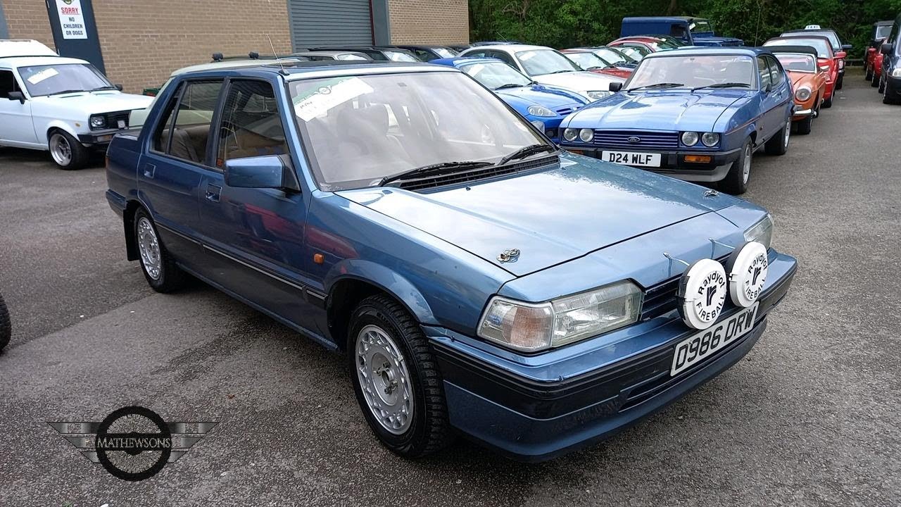 1987 ROVER 216 VITESSE EFI | MATHEWSONS CLASSIC CARS | AUCTION: 1, 2 ...
