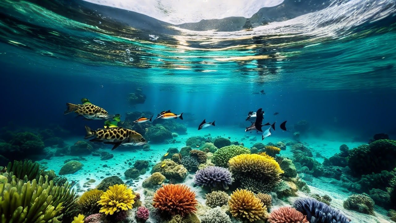 sea grass is a stonehome in deep Sea Plants Beautiful view - YouTube