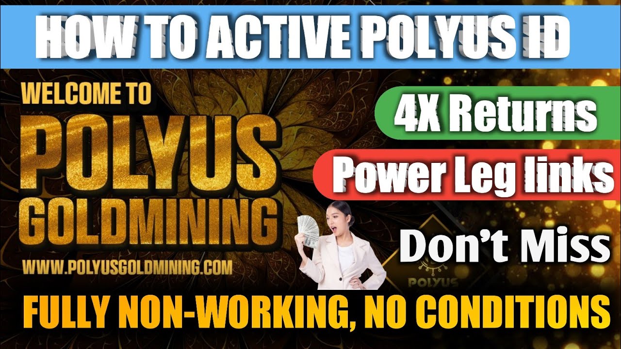 POLYUS Gold Mining Plan | How to Activate Polyus 🆔 | POLYUS ...