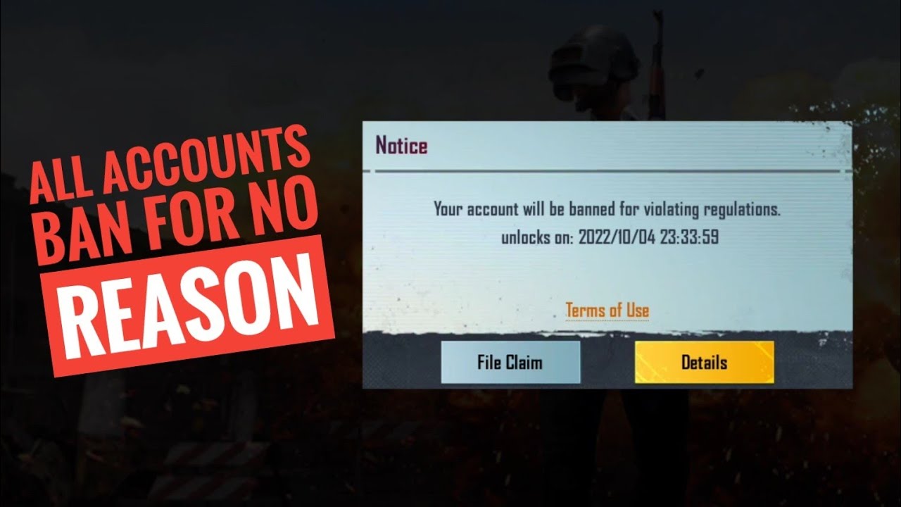 BGMI ACCOUNT BAN ISSUE | ALL ACCOUNT'S GOT BAN / BGMI BAN - YouTube