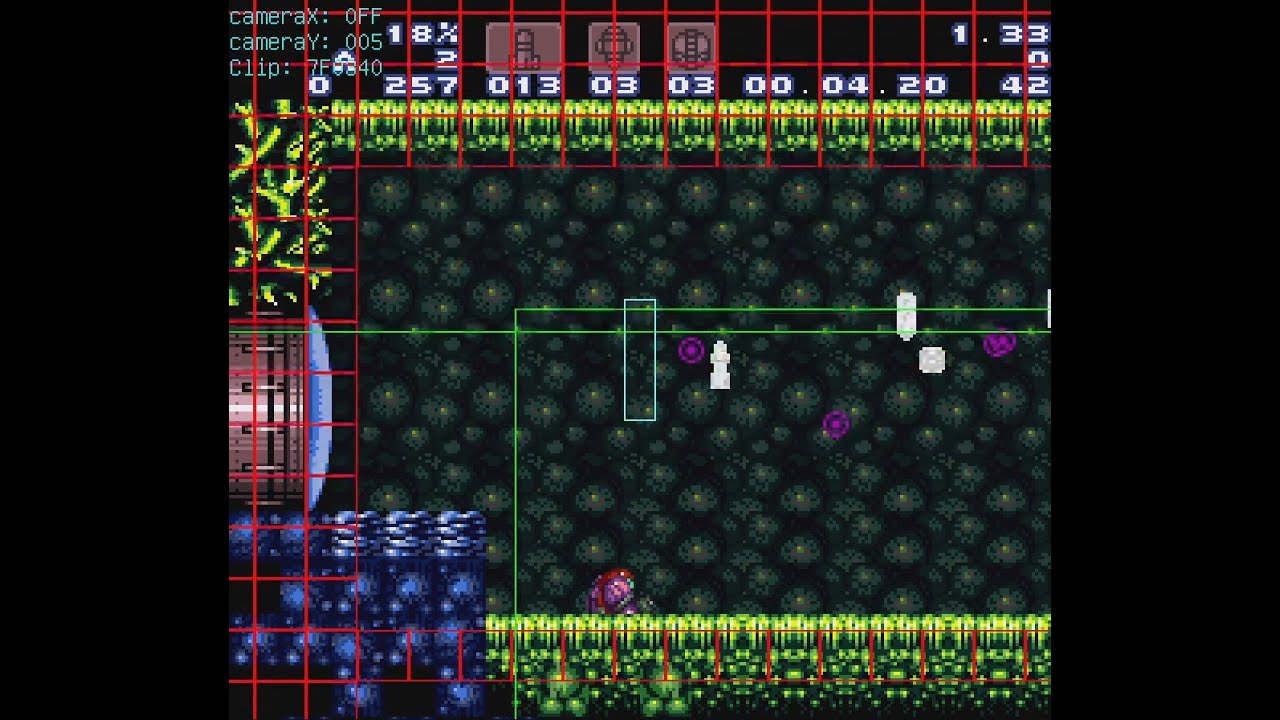 Super Metroid -- Kraid Room upper platform - YouTube