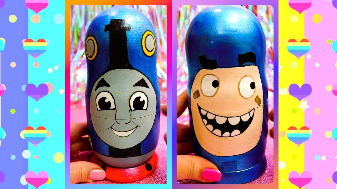 ASMR Thomas Train Nesting Dolls Satisfying Unboxing Review ️ #asmr # ...
