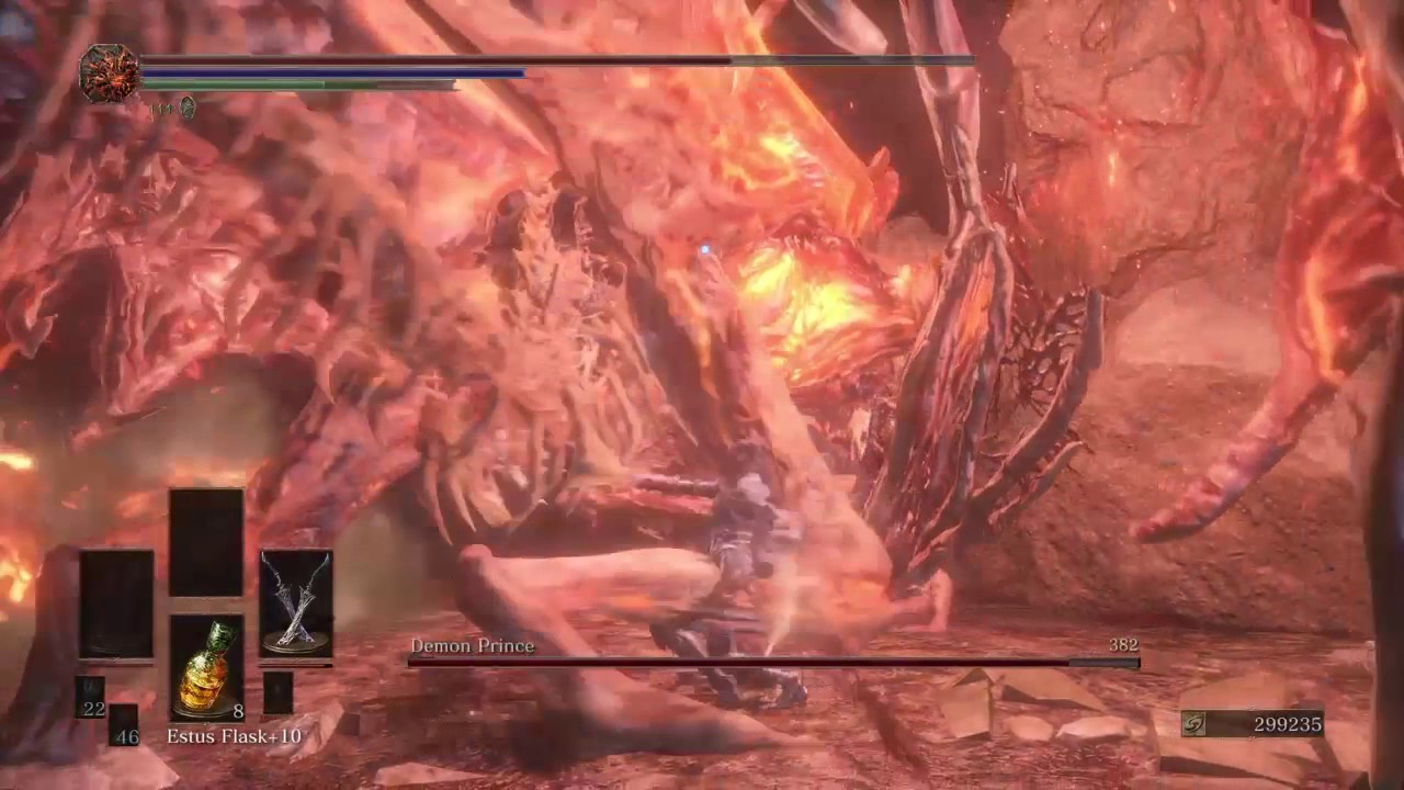 DS3 Final dlc Boss Demon in Pain/Demon from Below/Demon Prince - YouTube
