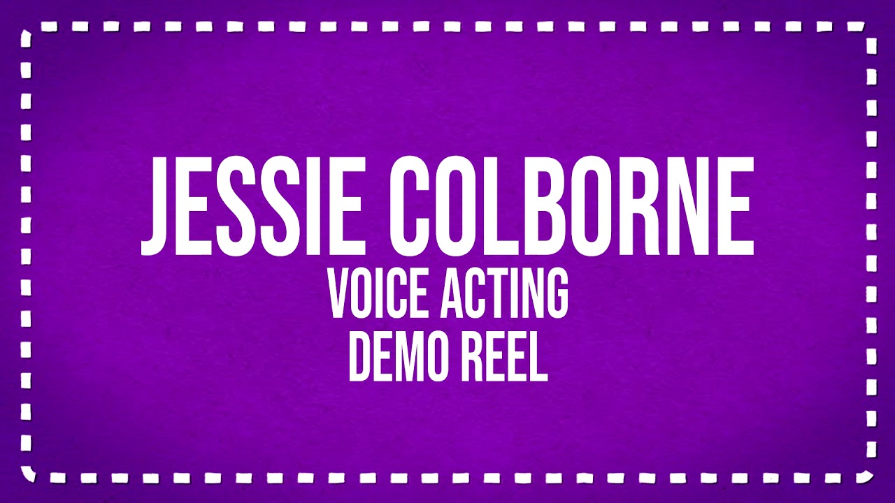 Jessie's Voice Acting Demo Reel - YouTube