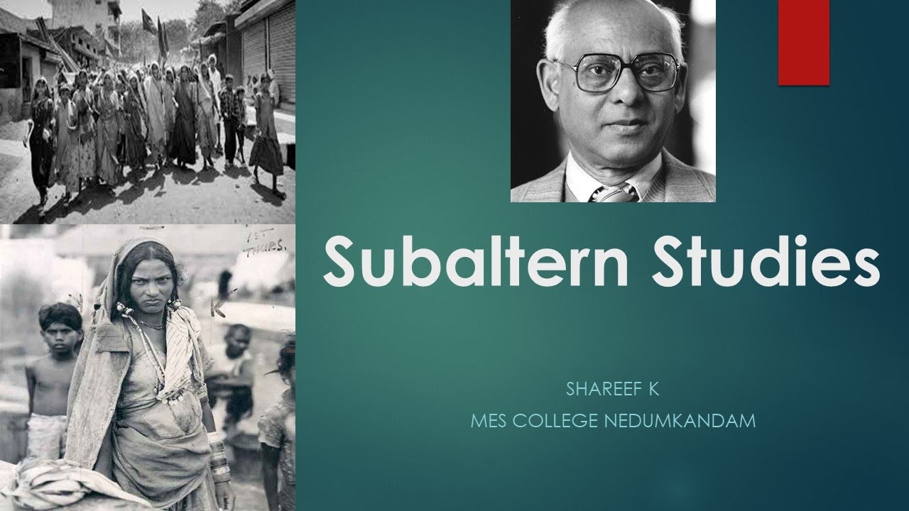 Subaltern Studies - YouTube