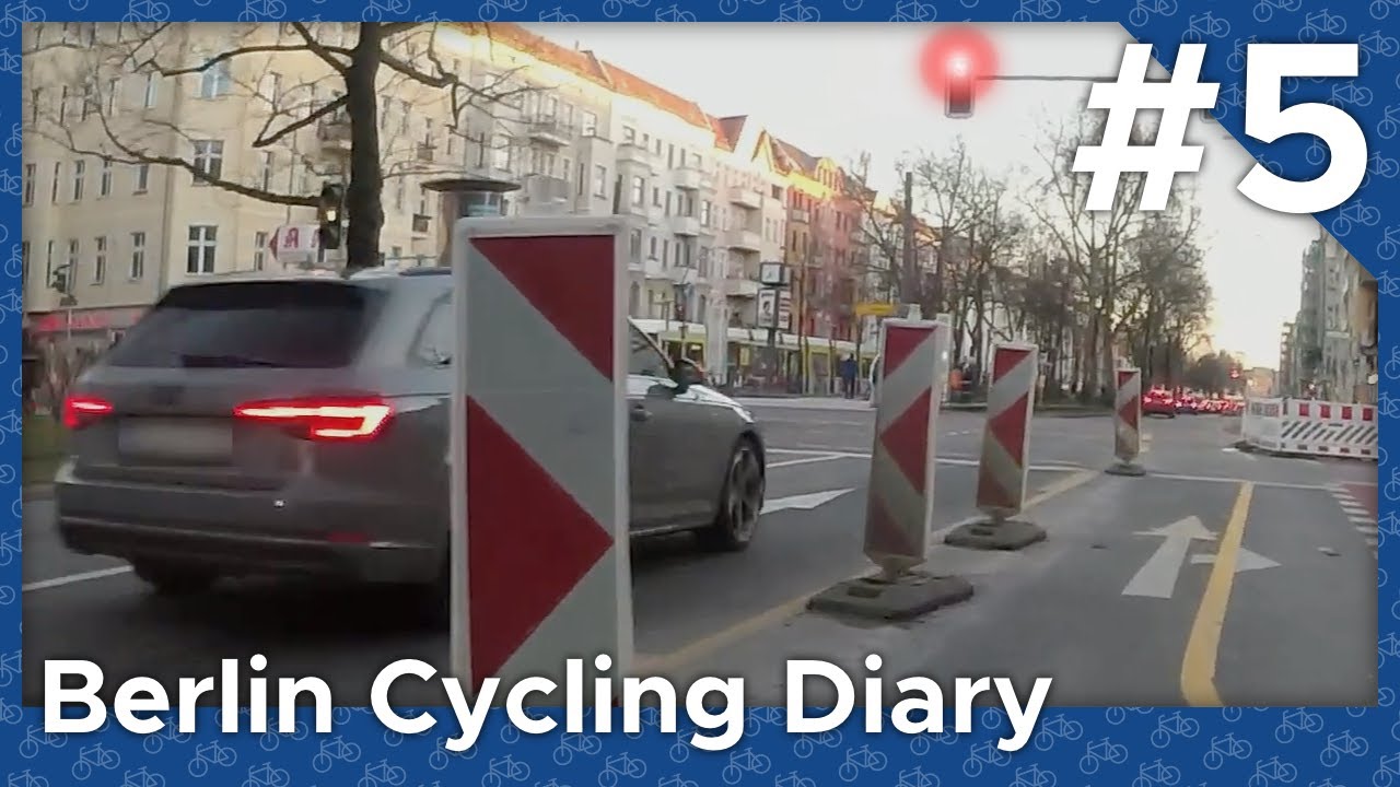 Das passiert in 75 Minuten Fahrradalltag – Dashcam (Berlin Cycling ...