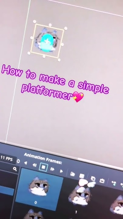 How I made a small Platformer game - YouTube