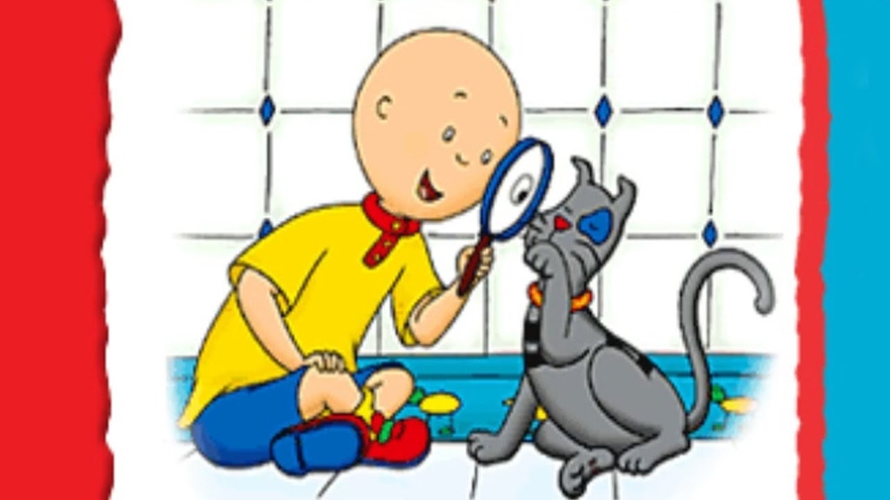 Caillou - Find Gilbert! - Game for kids - YouTube
