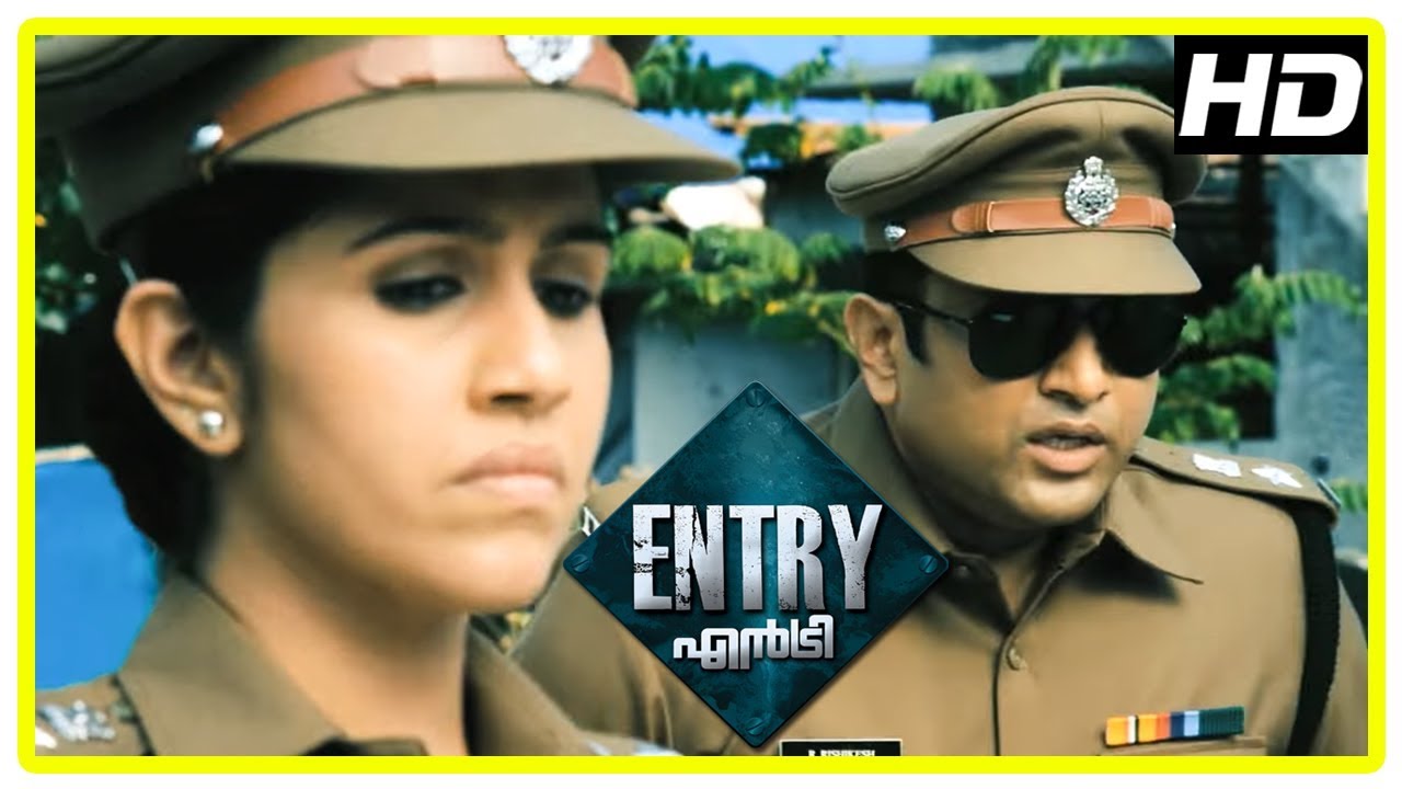 Entry Movie Scenes | Baburaj supports the colony residents | Ranjini ...