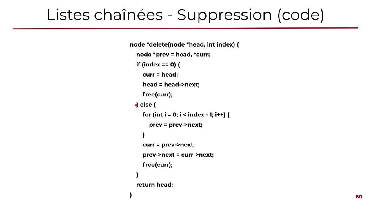 [M1.2.1 Structures de données] - #16 Listes chaînées - Code en C - YouTube