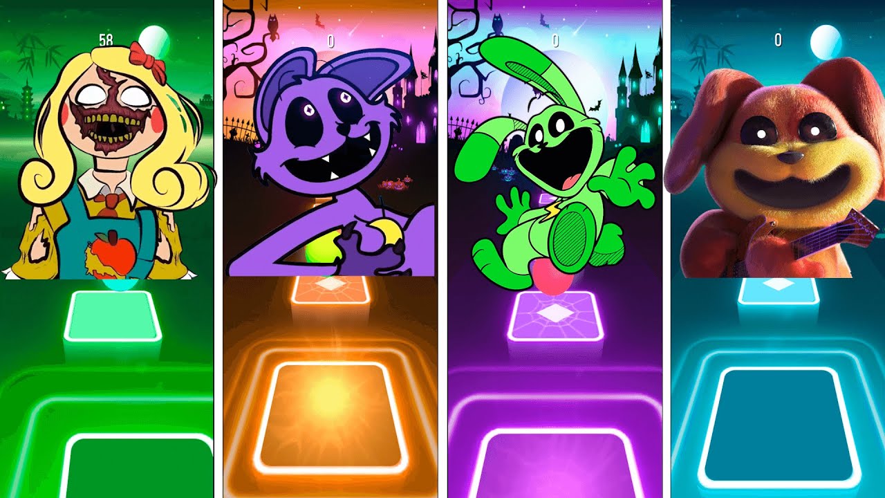 Scary Smiling Critters 🆚 CatNap 🆚 Poppy Playtime 🆚 The Smiling Critters ...