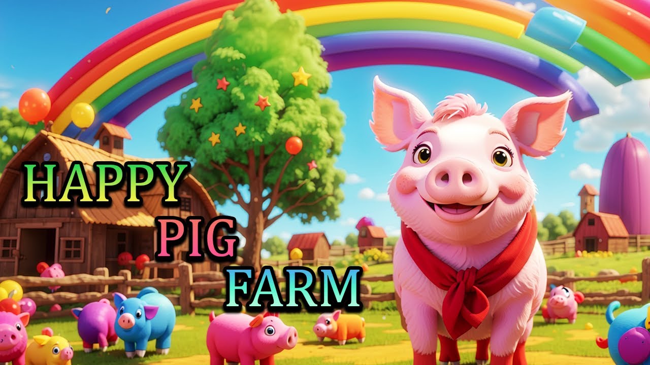 KIDS STORY | HAPPY PIG FARM - YouTube
