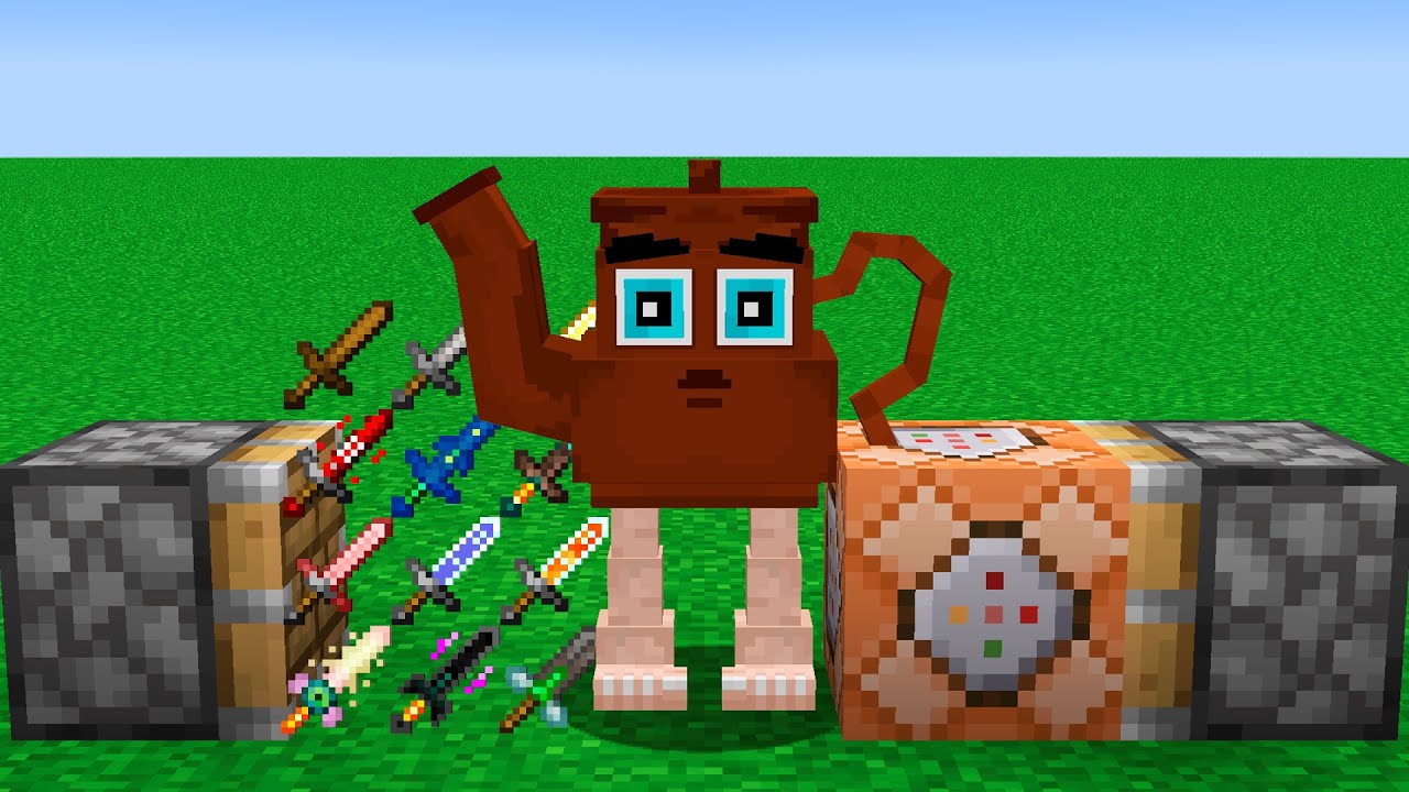 All Italian Brainrot and swords and command block combined - YouTube