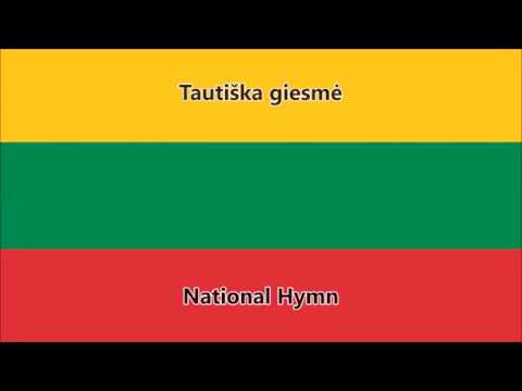 Tautiška giesmė - National Anthem of Lithuania (English/Lithuanian ...
