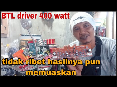 cara BTL driver power 400 watt‼️sangat simpel dan tidak ribet, hasilpun tidak mengecewakan