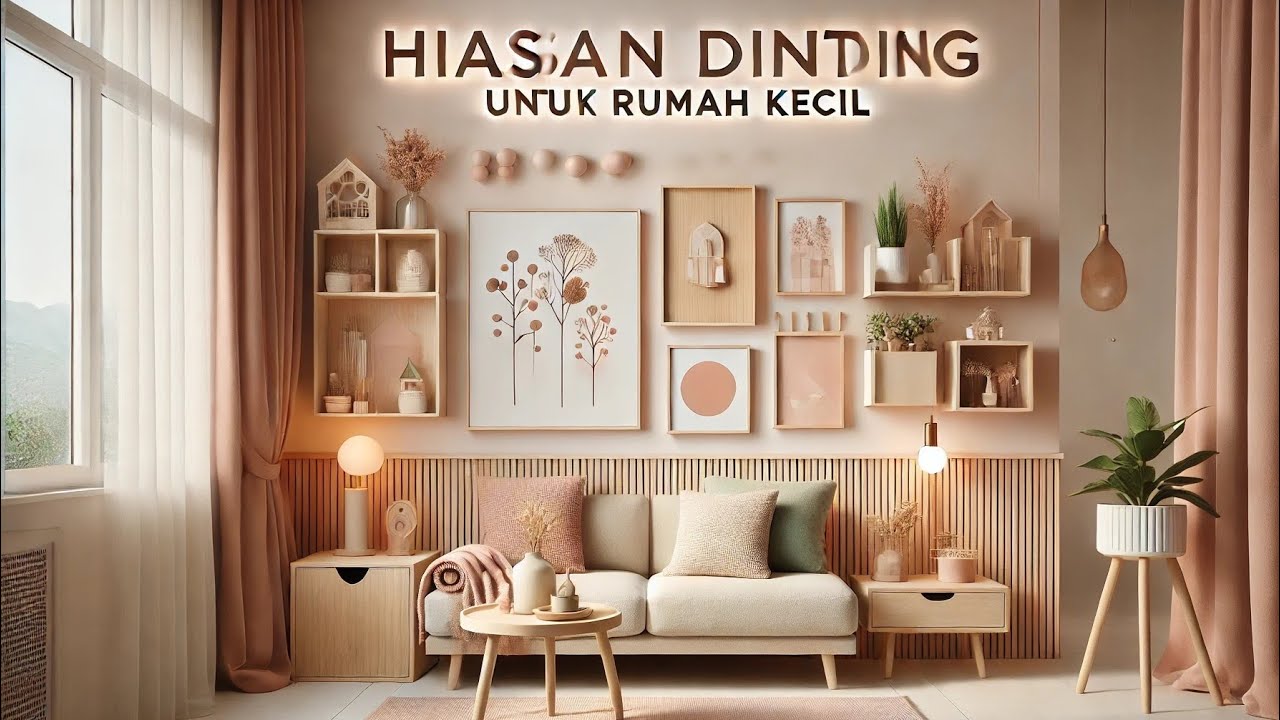 Hiasan Dinding Estetik Untuk Rumah Kecil yang Bikin Betah! - YouTube
