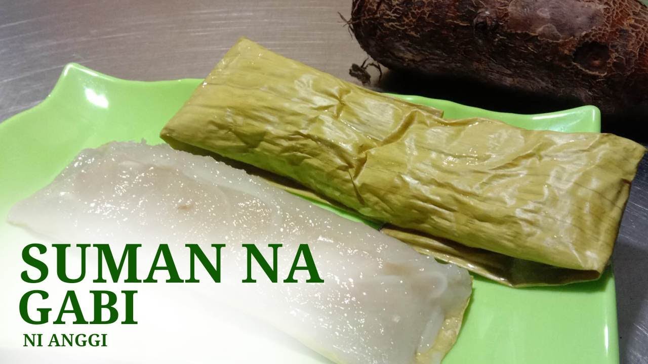 SUMAN NA GABI RECIPE - YouTube