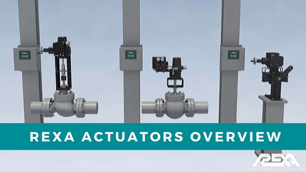 REXA Electraulic™ Actuators Overview - YouTube