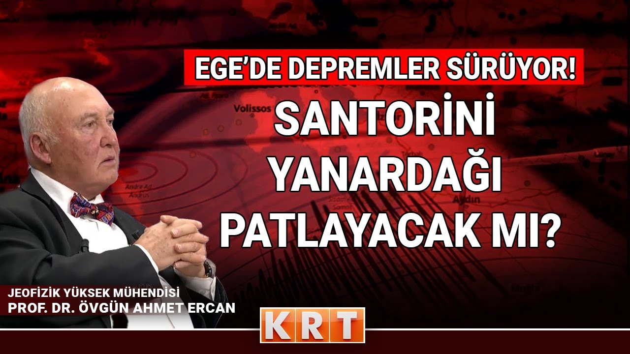 JEOFİZİK YÜKSEK MÜHENDİSİ ÖVGÜN AHMET ERCAN EGE DENİZİ'DEKİ DEPREM FIRTINASINI ANLATTI - YouTube