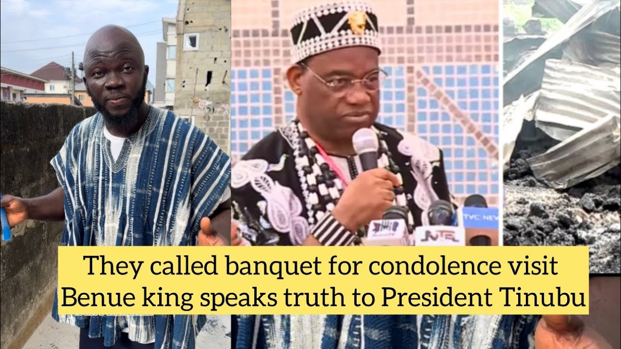 They called banquet in Benue, Tiv king speaking truth to president ...