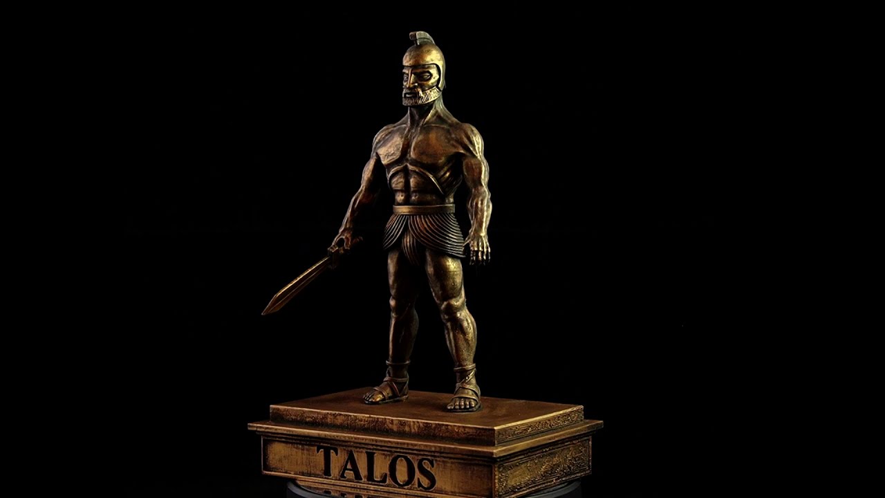Talos 3D Print - sculpted in Adobe Medium and Zbrush - YouTube