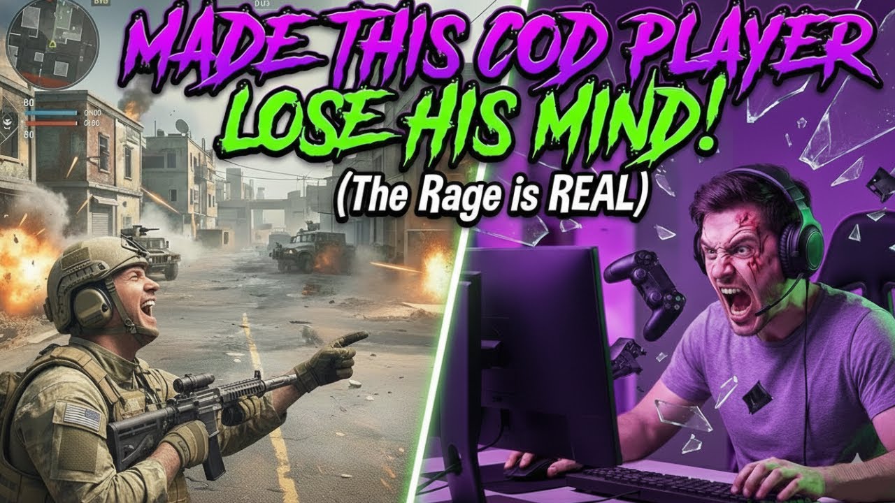 I Made This COD Player LOSE His MIND! 🤯 (The Rage is REAL) #callofduty ...