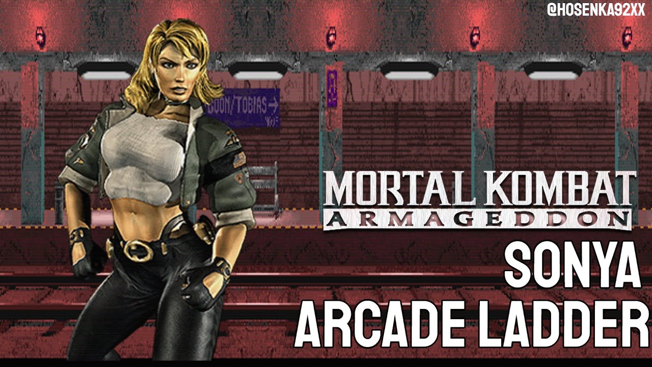 "First Lady of MK" Mortal Kombat Armageddon-Sonya - YouTube