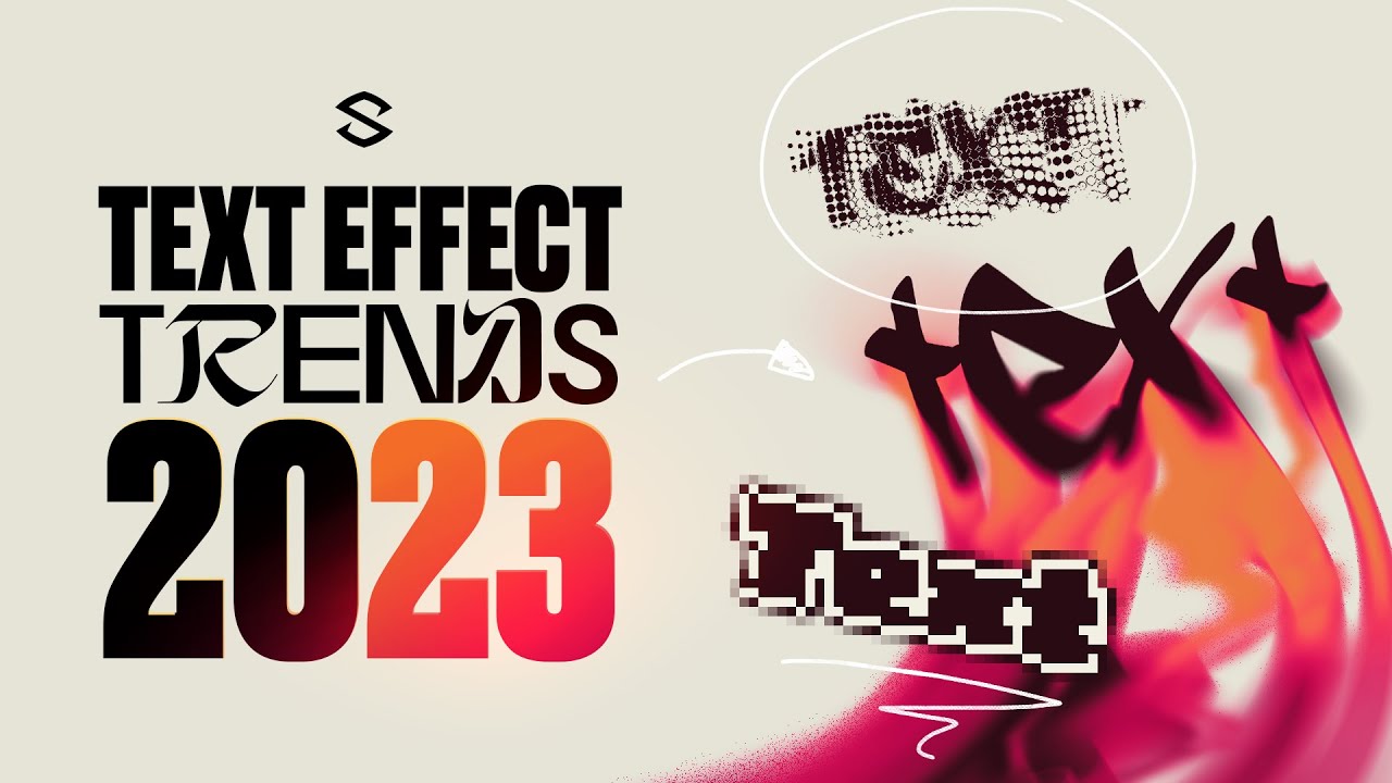 2023 Text Effect Trends for Beginner Graphic Designers! - YouTube