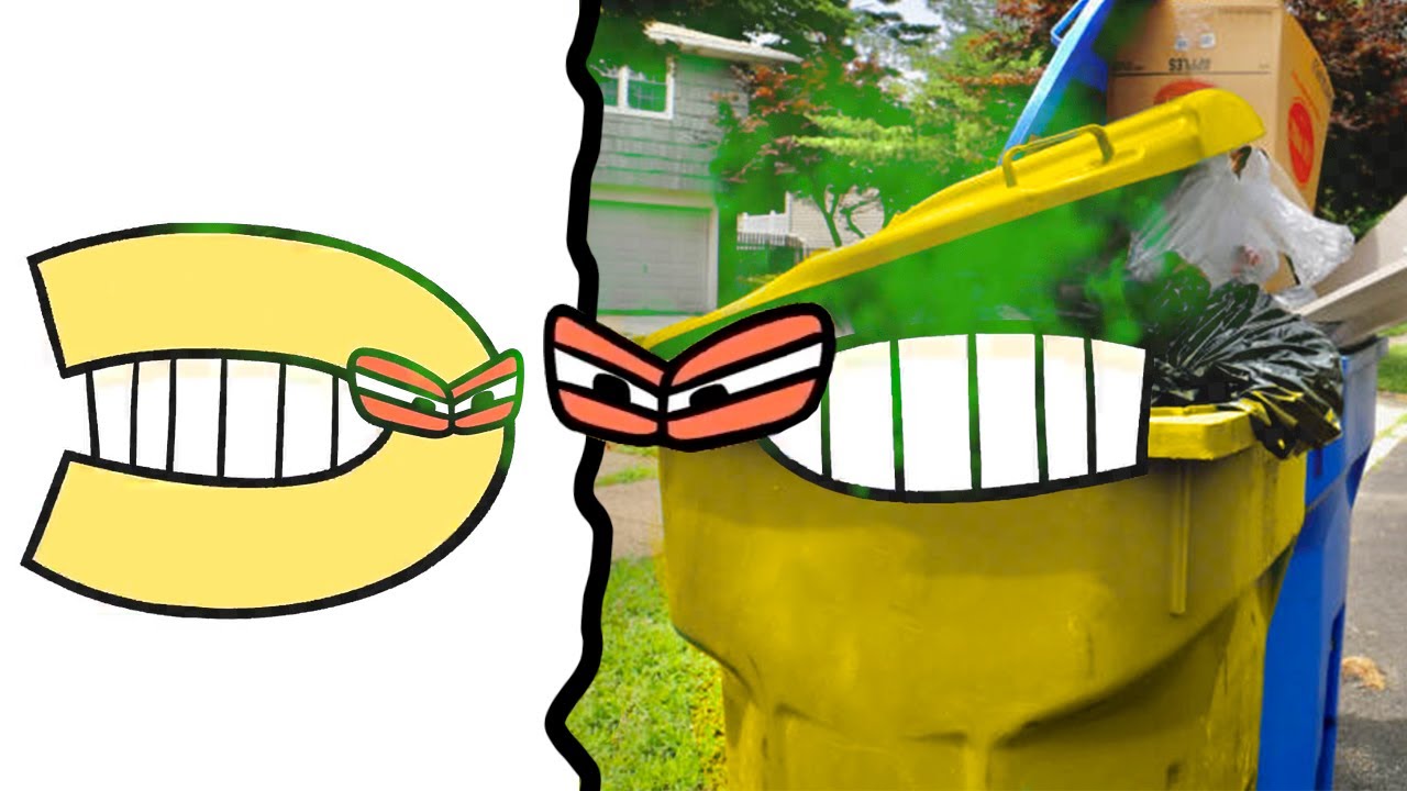 REAL LIFE VS ORIGINAL | Alphabet Lore in Real Life TRASH - YouTube