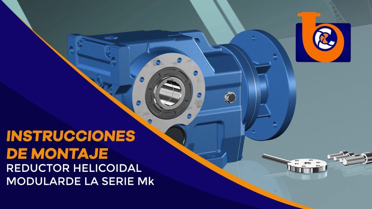 Así se ensamblan los reductores helicoidales - YouTube