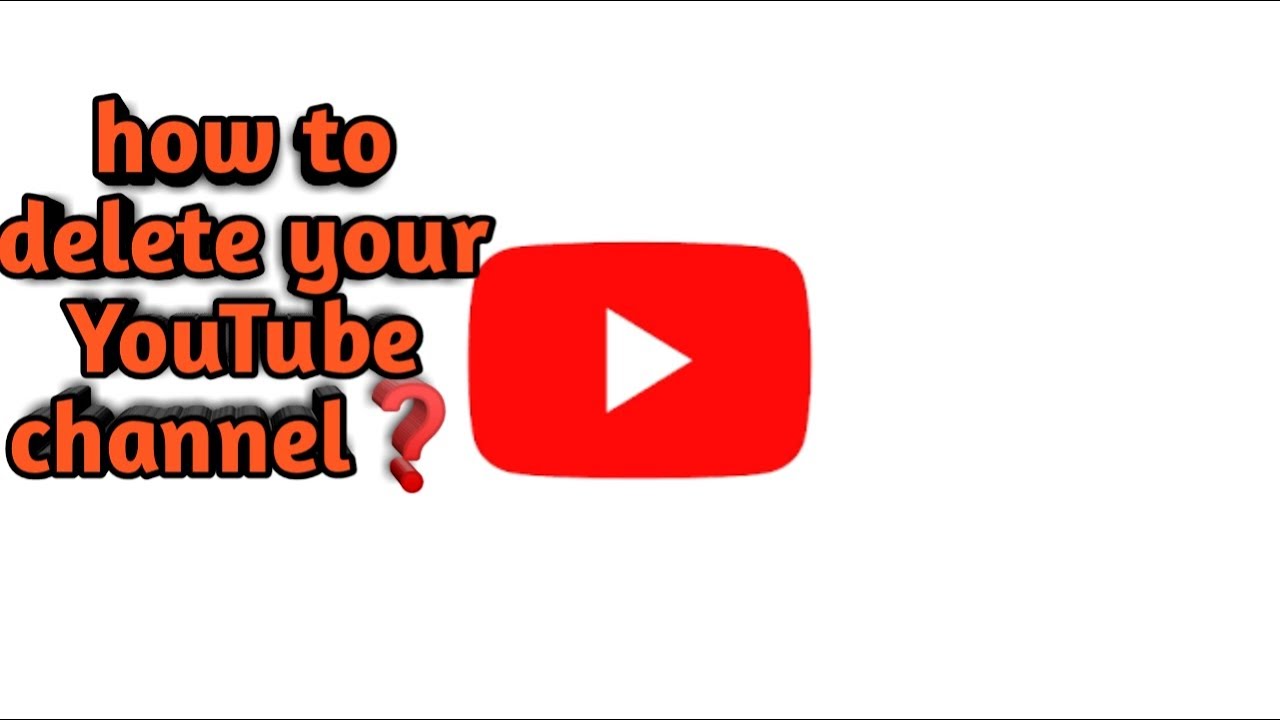 How to delete YouTube Channel/ Delete YouTube Channel/Simple process to ...