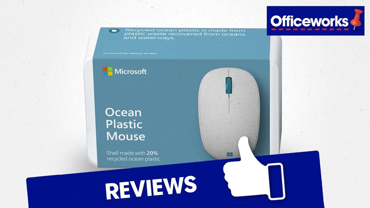 Microsoft Recycled Ocean Mouse Blue - YouTube