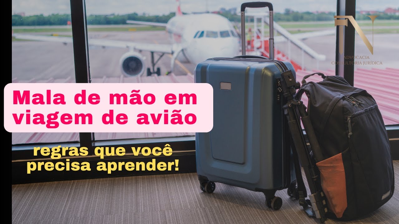 Mala de mão em viagem de avião: regras que você precisa aprender! - YouTube
