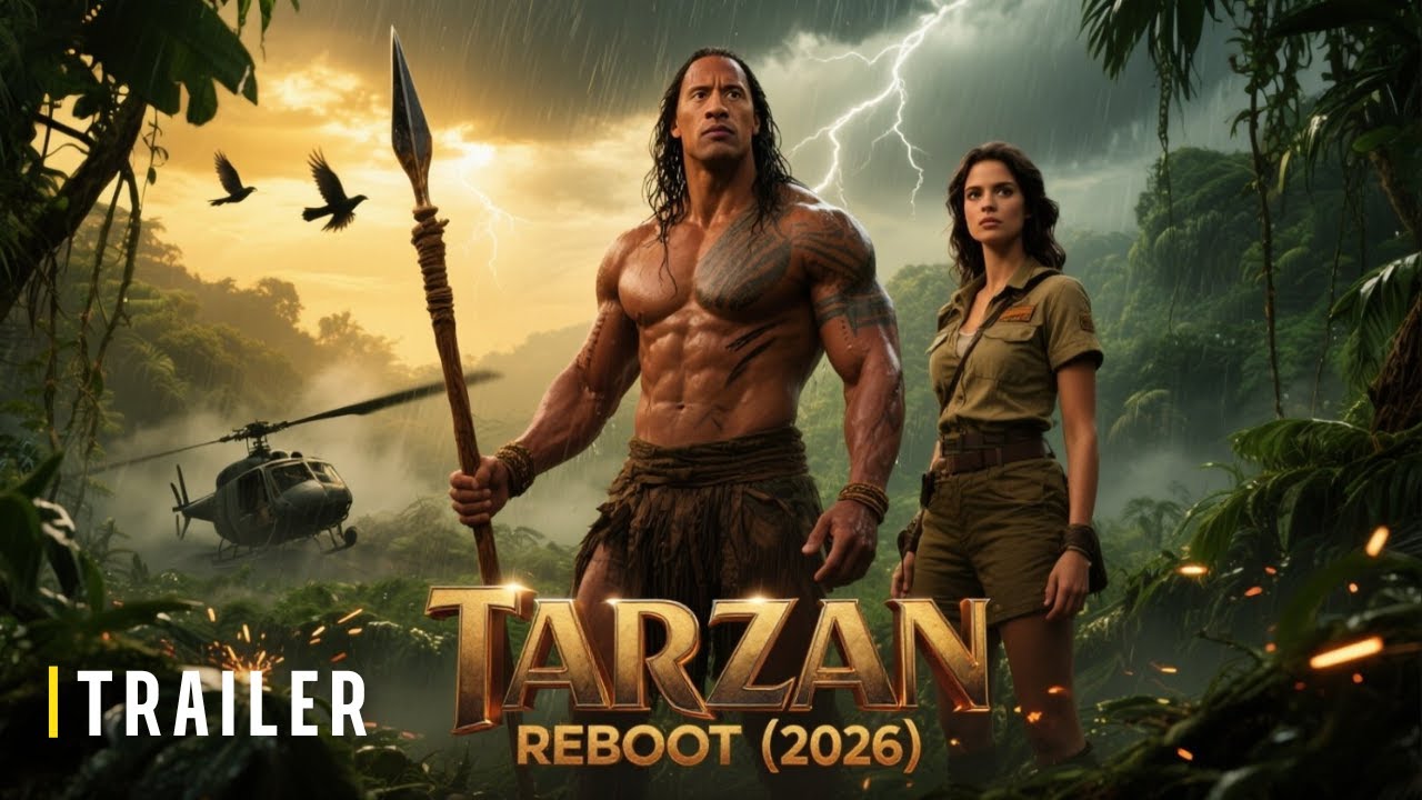Tarzan Reboot (2026) – First Trailer | Dwayne Johnson, Megan Fox ...