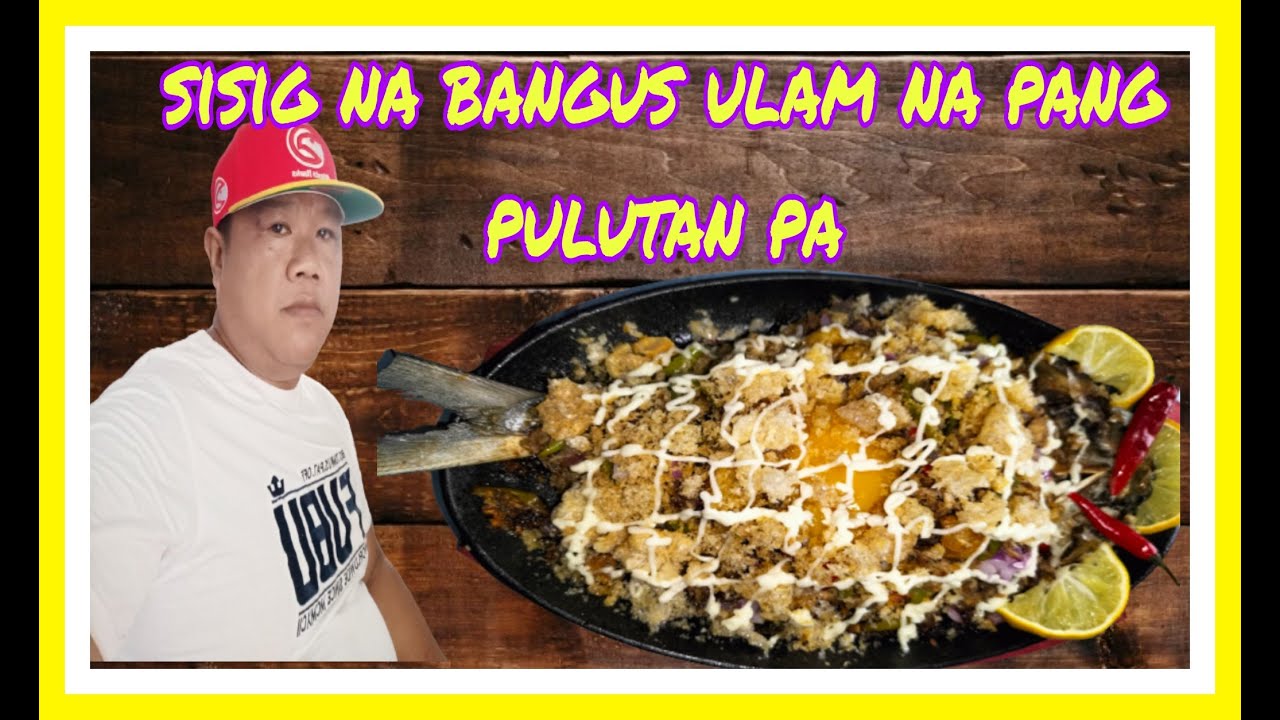 sisig na bangus ulam na pulutan pa/intoy's ka sandok version - YouTube